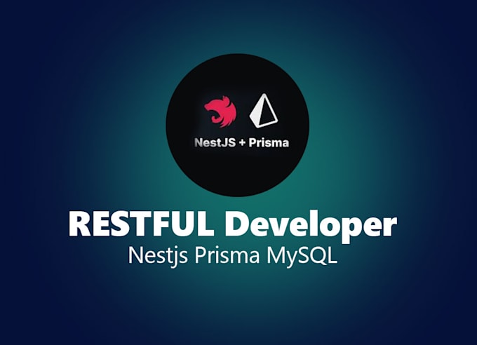 Create restful api with nestjs prisma mysql by Tohatoha | Fiverr