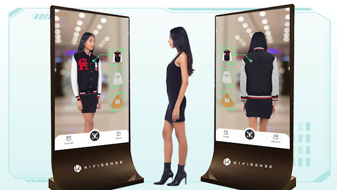 Augmented reality app vr app 3d unity arcore virtual try on virtual fitting room by Michal ...