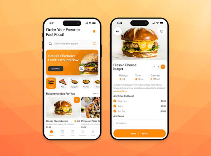 Develop recipe app, cooking app, grocery app, restaurant app, food ...