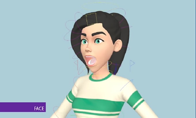 Hacer rigging de personajes 3d, rigging de vtuber, live2d en blender ...