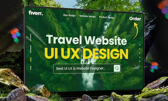 Do tourism, tour booking, travel agency website ui ux design in figma ...