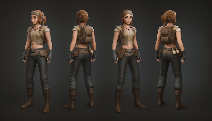 Create 2d 3d adobe puppet character animator, 3d character animation by Lwtunmy | Fiverr