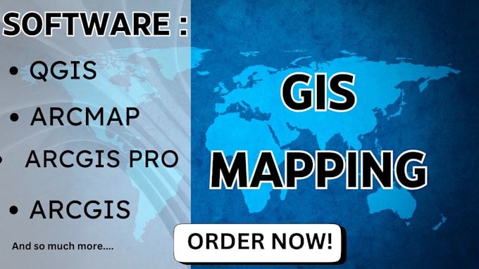 Do gis mapping using arcmap, arcgis pro, qgis, spatial analysis and ...
