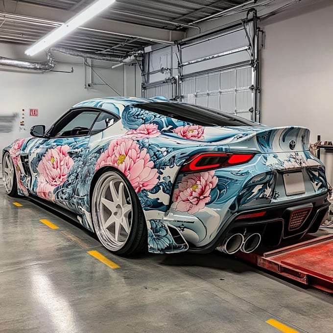 Do itasha car wrap design, car wrap design for you by Christienverdo ...