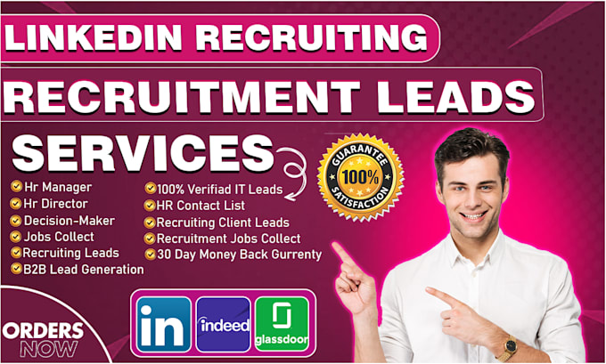 Do b2b lead generation, linkedin leads and recruitment leads by ...