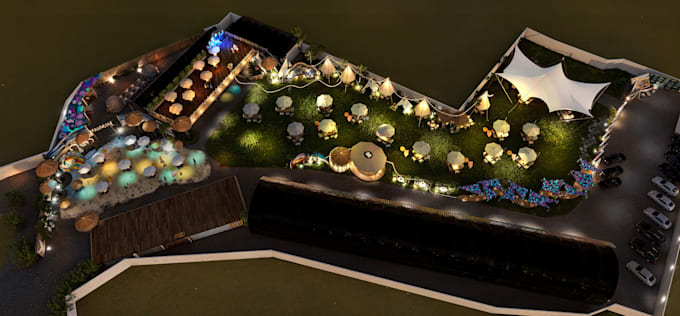 Outdoor leisure venue design by Smkjsd | Fiverr