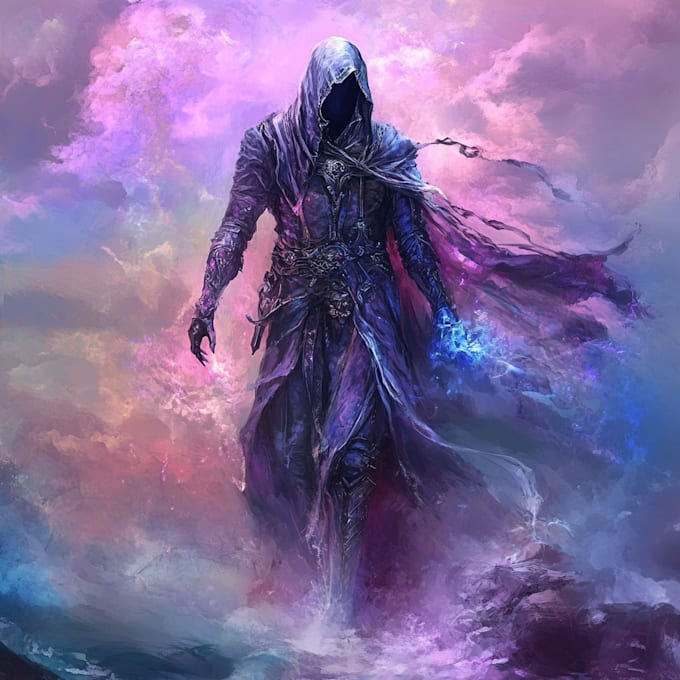 Illustrate the best style fantasy character art by Vaultingfate | Fiverr