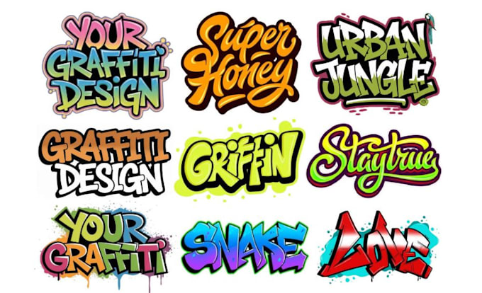 Create original graffiti logo design for your brand by Carlene_handley ...