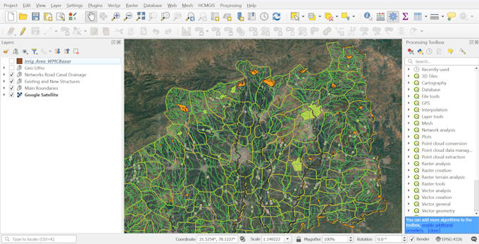 Create map, perform geospatial analysis and other gis services in qgis by Vmsfr001 | Fiverr