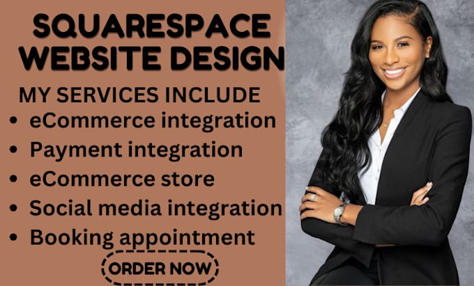 Squarespace website design squarespace redesign squarespace development by Temiprecious1 | Fiverr