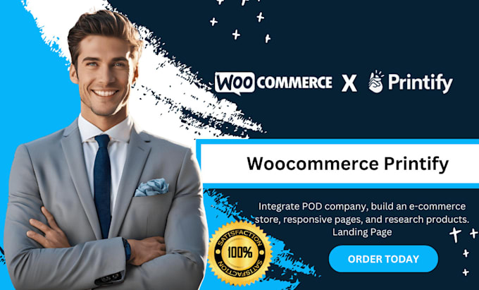 Make clothing brand wordpress elementor website printful woocommerce website by Melinda_1234 ...