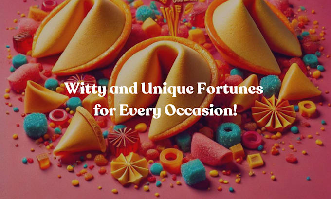Write unique and creative fortune cookie messages for you by Elevare ...