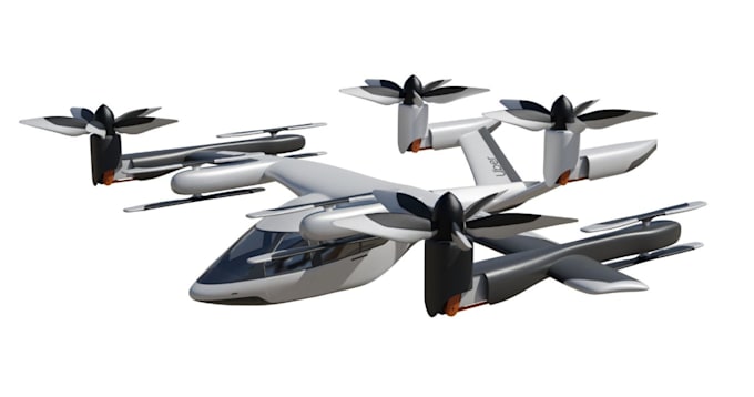 Cad 3d model aircraft drone,uav, vtol render,drone stl, automotive ...