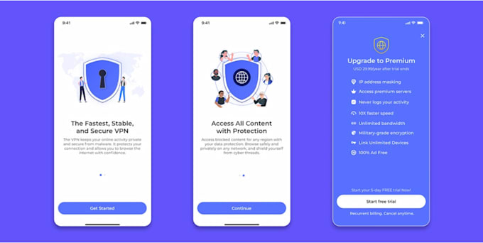 Build a functional vpn app with multiple protocols by Elvis_tech44 | Fiverr