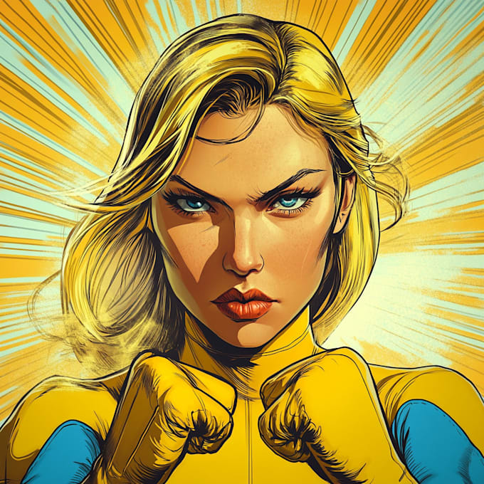 Make your comic book and comic art character design yours by Fereomso ...