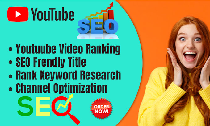 Do best youtube seo to rank your channel faster by Freelancejakir | Fiverr