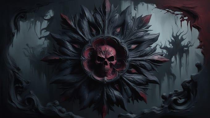 Create dark art illustration for you by Asatougolom | Fiverr
