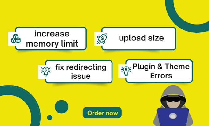 Increase memory limit in cpenal, upload size and fix redirecting issue by Adi7670 | Fiverr