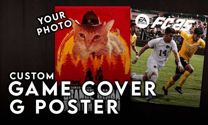 Create custom video game cover art or poster design by Aitorrp | Fiverr