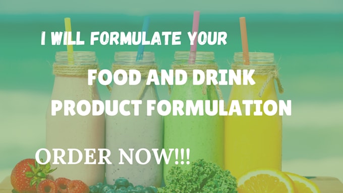 Formulate energy drink beverage smoothie food recipes and drinks ...