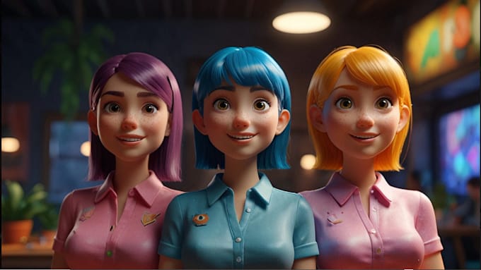 Make 3d character animation using c4d, maya, iclone, blender by Roqhas ...