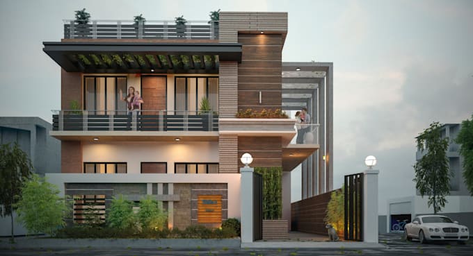 Digitalize house plan, villa render, 3d apartment remodel, interior ...