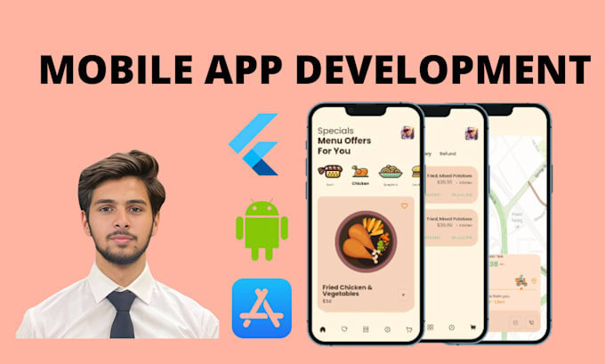 Create Custom Flutter App With Advanced Features For Android And Ios By