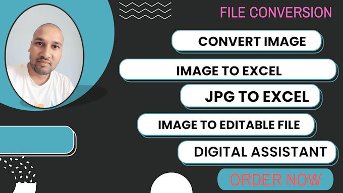Do convert image to editable file by Kazi_shadrul | Fiverr