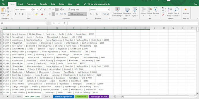 Create Dynamic Excel Solutions Dashboards And Automations By Nitin