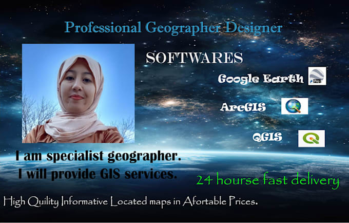 Perform gis data processing and analysis by Aounzahra | Fiverr