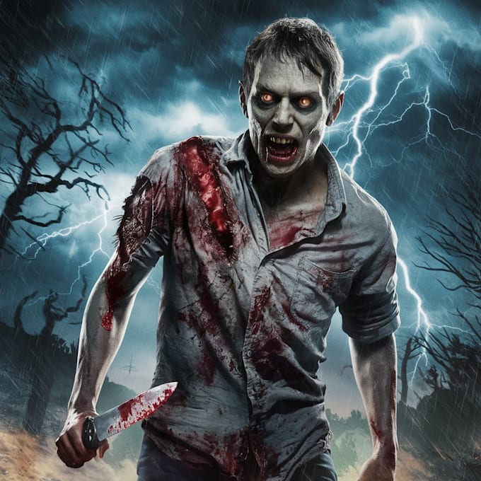 Draw horror character illustration by Fenuala | Fiverr