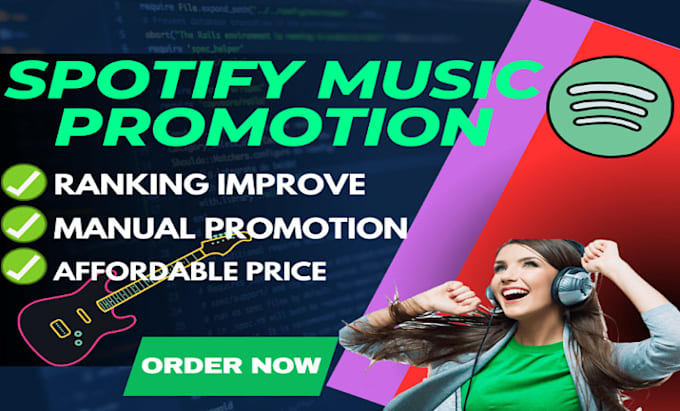 Generate professional spotify music promotion by Sambyo225 | Fiverr