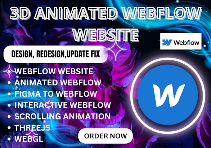 Integrate 3d model into 3d animated shopify webflow website figma to ...