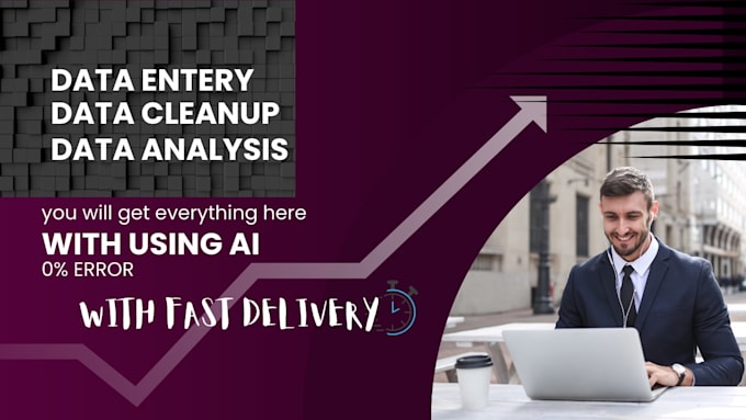 Do data entery, data cleaning, data analysis, excel data entery ,pdf to ...