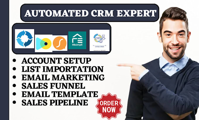 Setup resimipli pipelinepro crm sierra interactive automation clixio integration by Luna ...