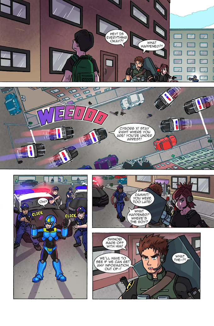 Draw comic illustration, comic book page, cartoon comic, nsfw comic, webcomic by Samuel_cole15 ...