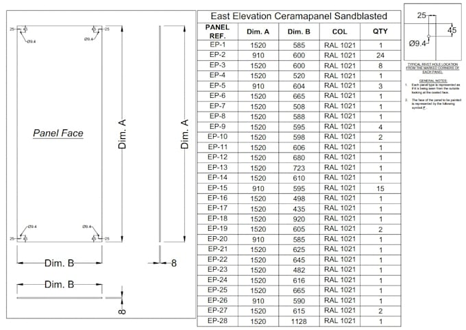 Create technical cad drawings with dimensions by Stefan_maria | Fiverr