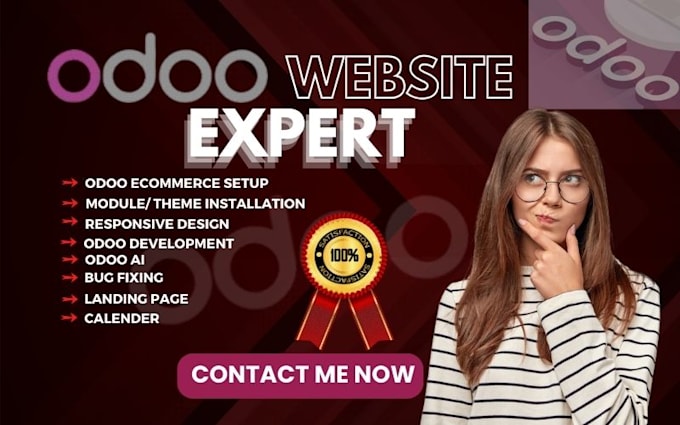 Develop odoo ecommerce website busy to odoo migration odoo customization by Elenalweb | Fiverr