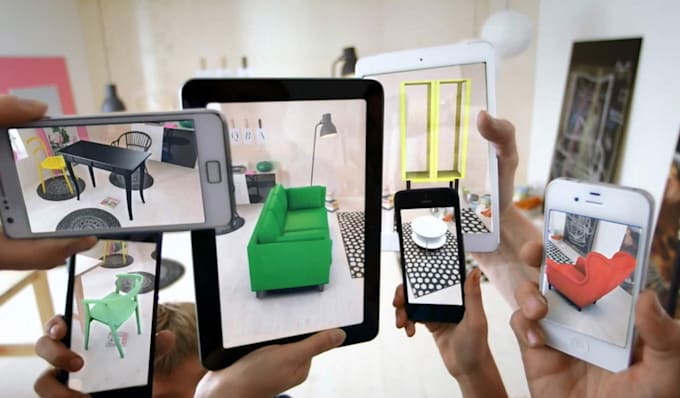 Build augmented reality app arcore, vuforia ar augmented reality app by ...