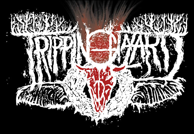 Draw black metal, death metal, grindcore deathcore band logo by Cwaqed ...