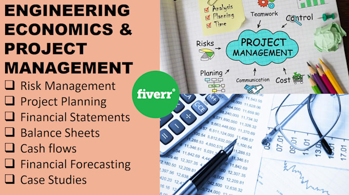 Do engineering economics and project management tasks by Engr_hiba | Fiverr