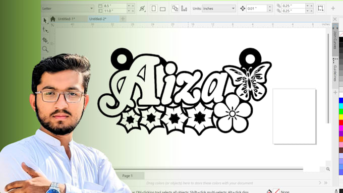 Create laser ready files for engraving and cutting ai, svg, dxf, pdf ...