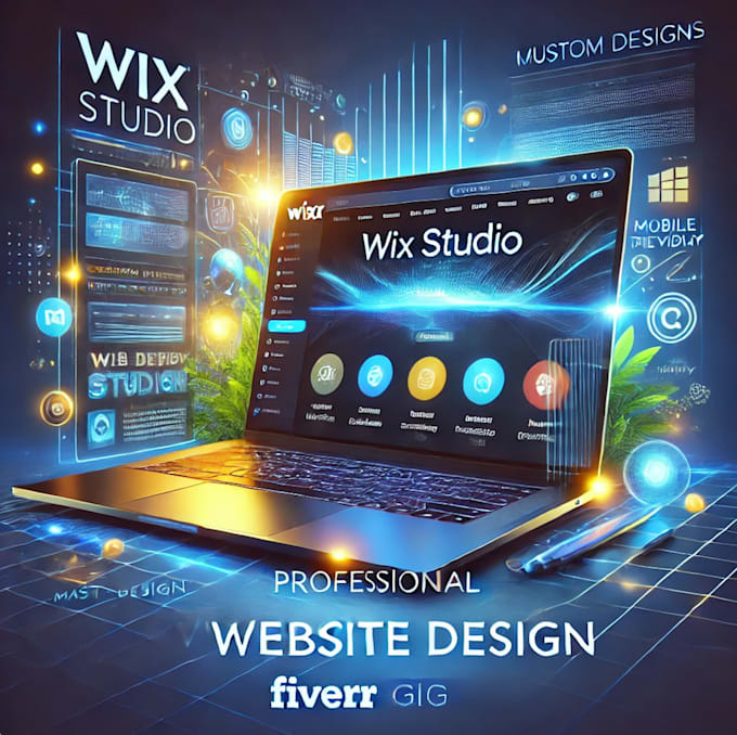 Design and develop a wix studio website by Mohdmarmousa | Fiverr
