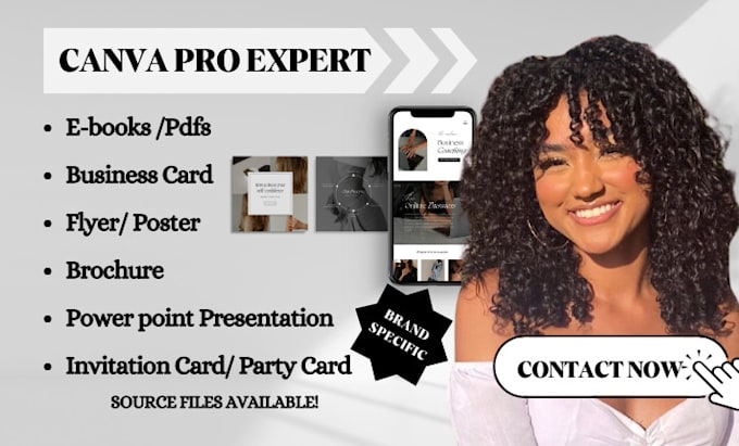 Do canva pro design as canva graphic design expert, canva video animation design by Ayrasales ...