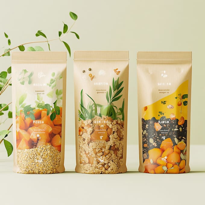 Draw box design and product packaging design by Demipalme | Fiverr