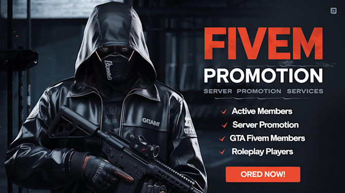 Fivem server promotion, discord server promotion, fivem server ads by ...