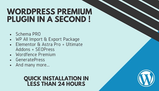 Supercharge your wordpress site with premium plugins by Novadream_art ...