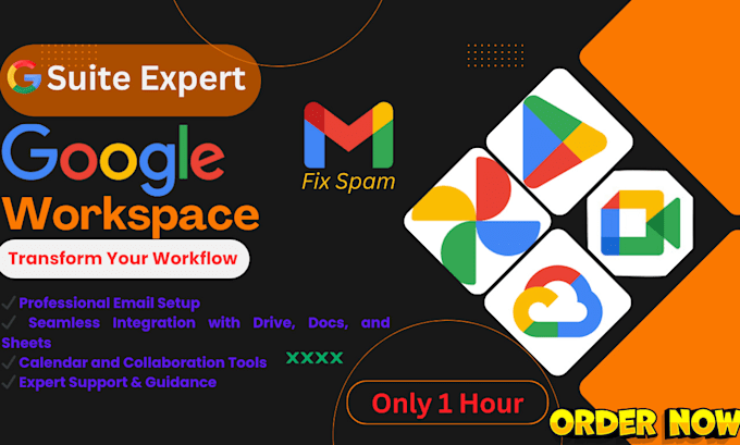 Set up g suite, google workspace, and professional email by Qurbanch05 | Fiverr