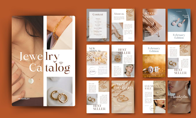 Design stunning product catalogs, sell sheets, lookbooks by Aliza483 ...