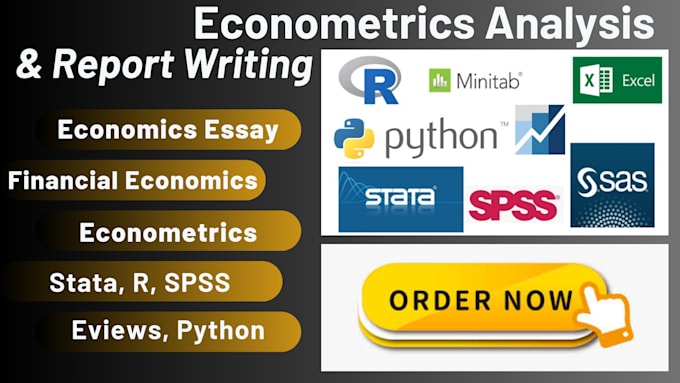 Do economics, financial analysis, financial econometrics by stata, spss, eviews by Amna_fs | Fiverr